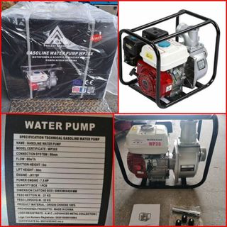GASOLINE WATER PUMP WP30X MOTOPOMPA A SCOPPIO A BE
