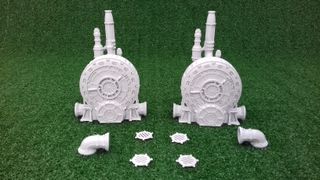 Haemotrope Reactor x 2. Escenografia Warhammer 40k de segunda mano por ...