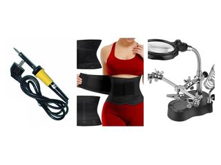 3 Pcs Terza mano + Cintura dimagrante + Saldatore