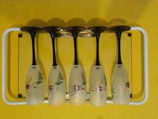 Bicchieri flute con vassoio