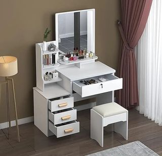 Mobile consolle cassettoni specchio panca