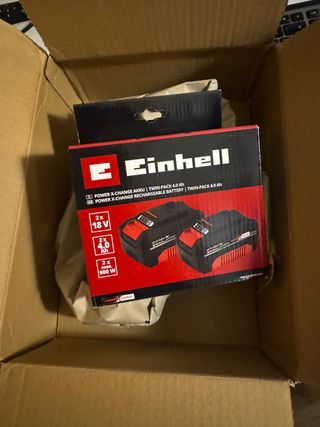 Coppia Batterie Einhell 18V 4,0Ah Power X NUOVE