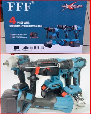 KIT 4 IN1 TASSELLATORE+TRAPANO IMPULSI +TRAPANO AV