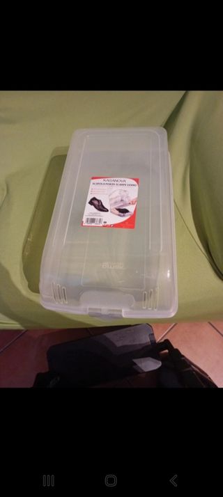 Scatola porta scarpe uomo