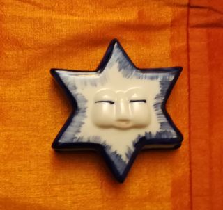 Stella in porcellana (appendibile)