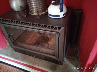 Inserto camino in ghisa ventilato