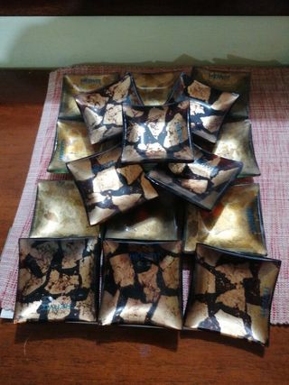 20 piattini monodose nuovi belli