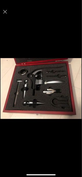 Sommelier set, 6 utensili da portata per vino