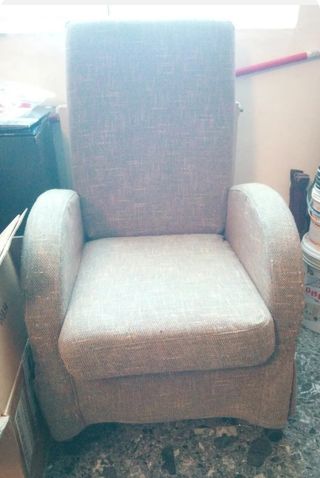 Poltrona con rotelle