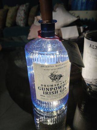 Lampada bottiglia Irish Gin