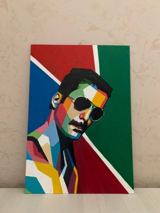 Dipinto su tela Freddie Mercury