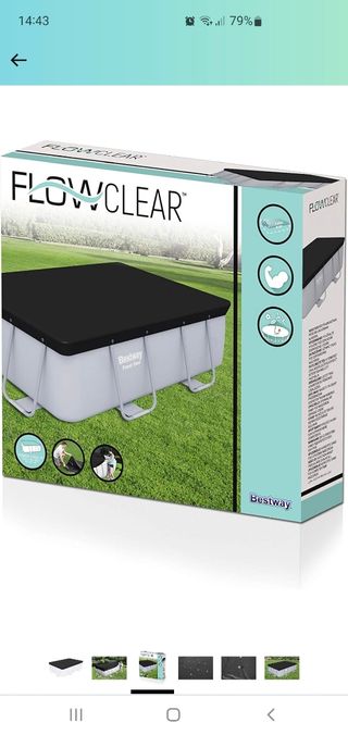 Telo di copertura piscina bestway