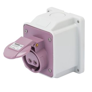 GEWISS GW62456 PRESA DA PARETE 2P 16A 20-25V VIOLA