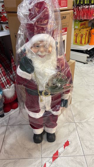 babbo natale 120 cm