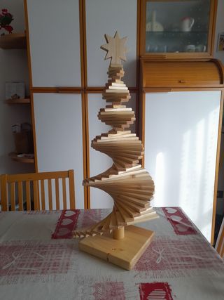 Albero di natale in legno