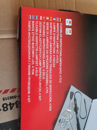 Attrezzatura lampada d'ispezione