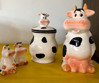 Set di mucche per cucina