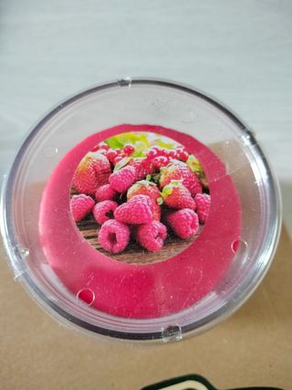 Candela profumo lampone