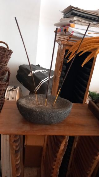 Portaincenso in pietra