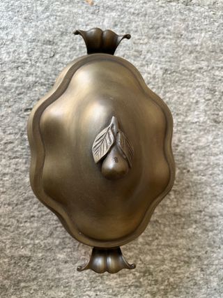 Centrotavola in peltro