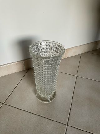 Vaso vintage in vetro di Murano
