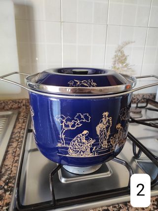 Pentola anni60/70 Siltal diCarla Agnelli