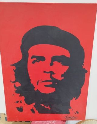 Dipinto su tela che guevara