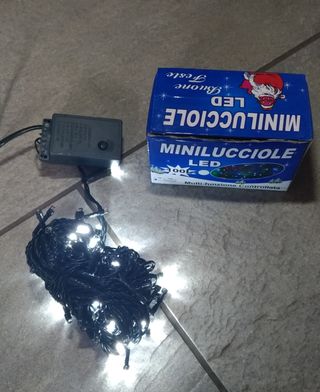 catena luminosa bianco freddo con effetti