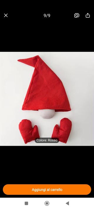 Bambolo di Natale decorazioni