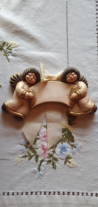 Thun coppia Angeli con targa