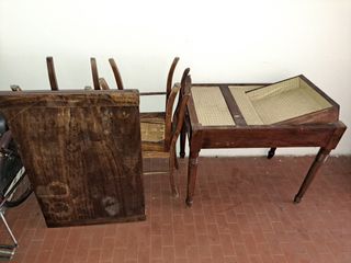 Credenza e tavolo inizio 900
