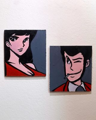 Quadri Lupin e margot