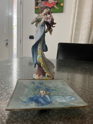 fata piu porta gioie vetro soffiato