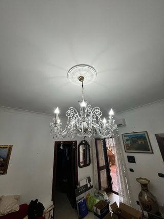 lampadario in cristallo