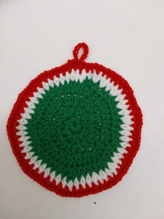 Presina natalizia uncinetto