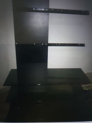 PORTA TV IN VETRO E WENGHE
