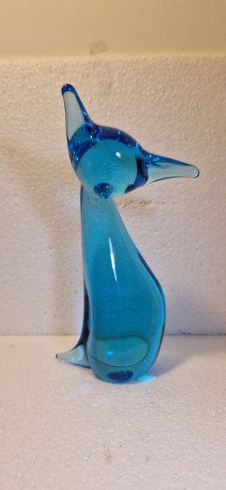 Statuetta in vetro di Murano