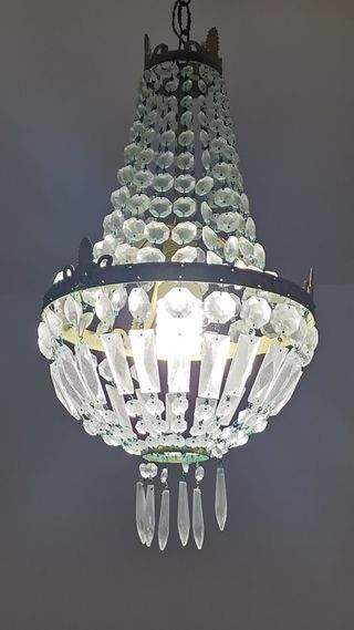 Lampadario in vetro