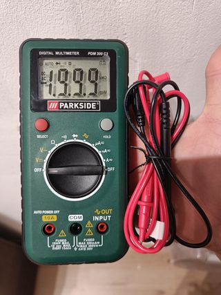 Multimetro digitale Parkside tester