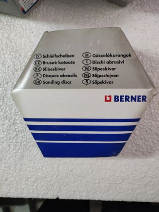 Dischi abrasivi a strappo Berner gr 60