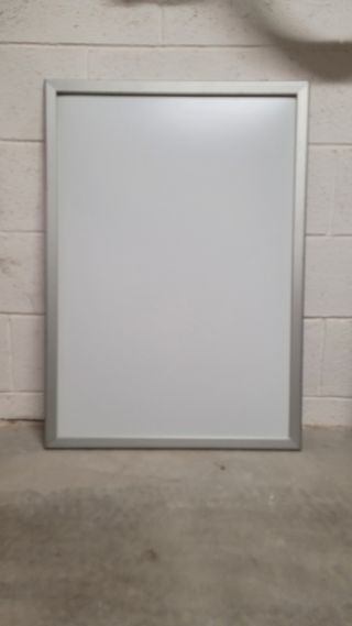 Cornice alluminio parete click clack quadro muro