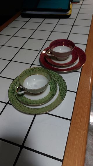 Tazze e piattini da tè Bavaria