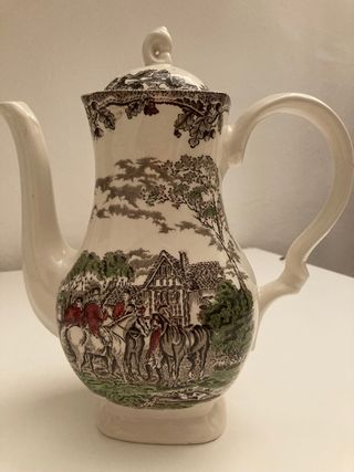 Teiera di porcelana englese