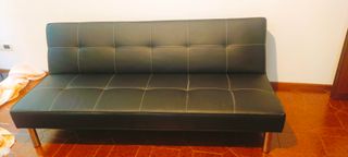 Divano letto a 3 posti misure 180*100 cm similpell