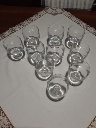 Set calici in cristallo da macedonia