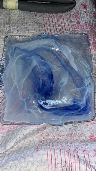 porta frutta di vetro