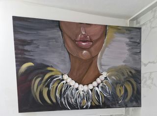 Dipinto donna Africana