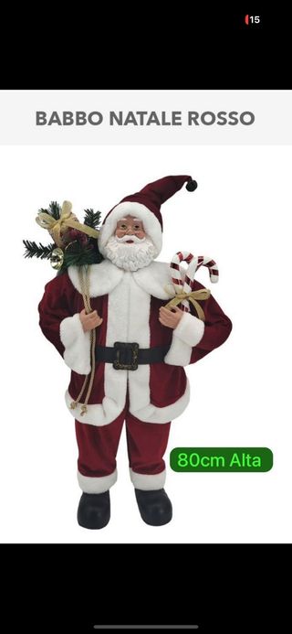 Babbo Natale 80 cm
