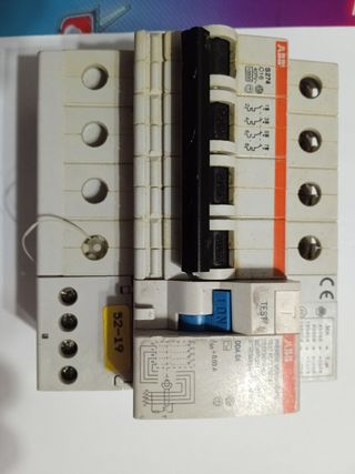 Interruttore magnetotermico  differenziale abb c16