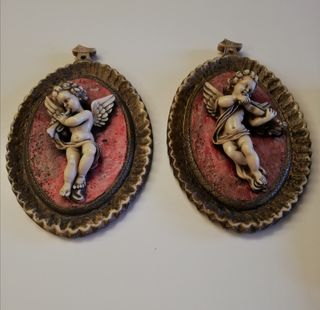 Cornice con angioletti vintage